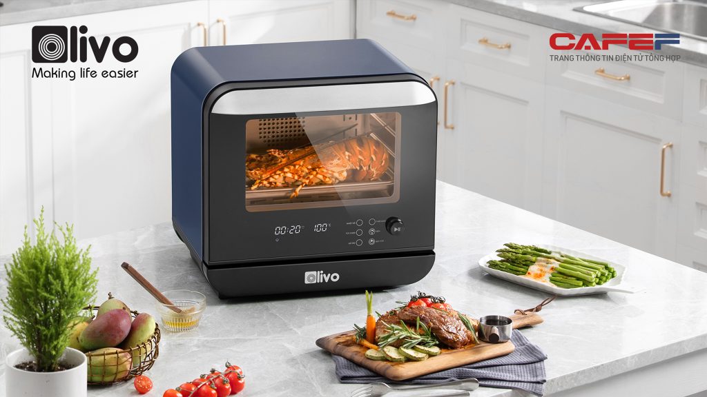 (Cafef.vn) Nồi chiên hơi nước OLIVO SF18 - Dấu ấn mới của thị trường gia dụng - Olivo